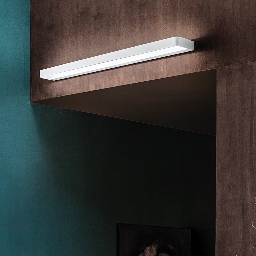 Ailati Lights by Zafferano Stripe wall light, LED matt white - LD0076B3 ...