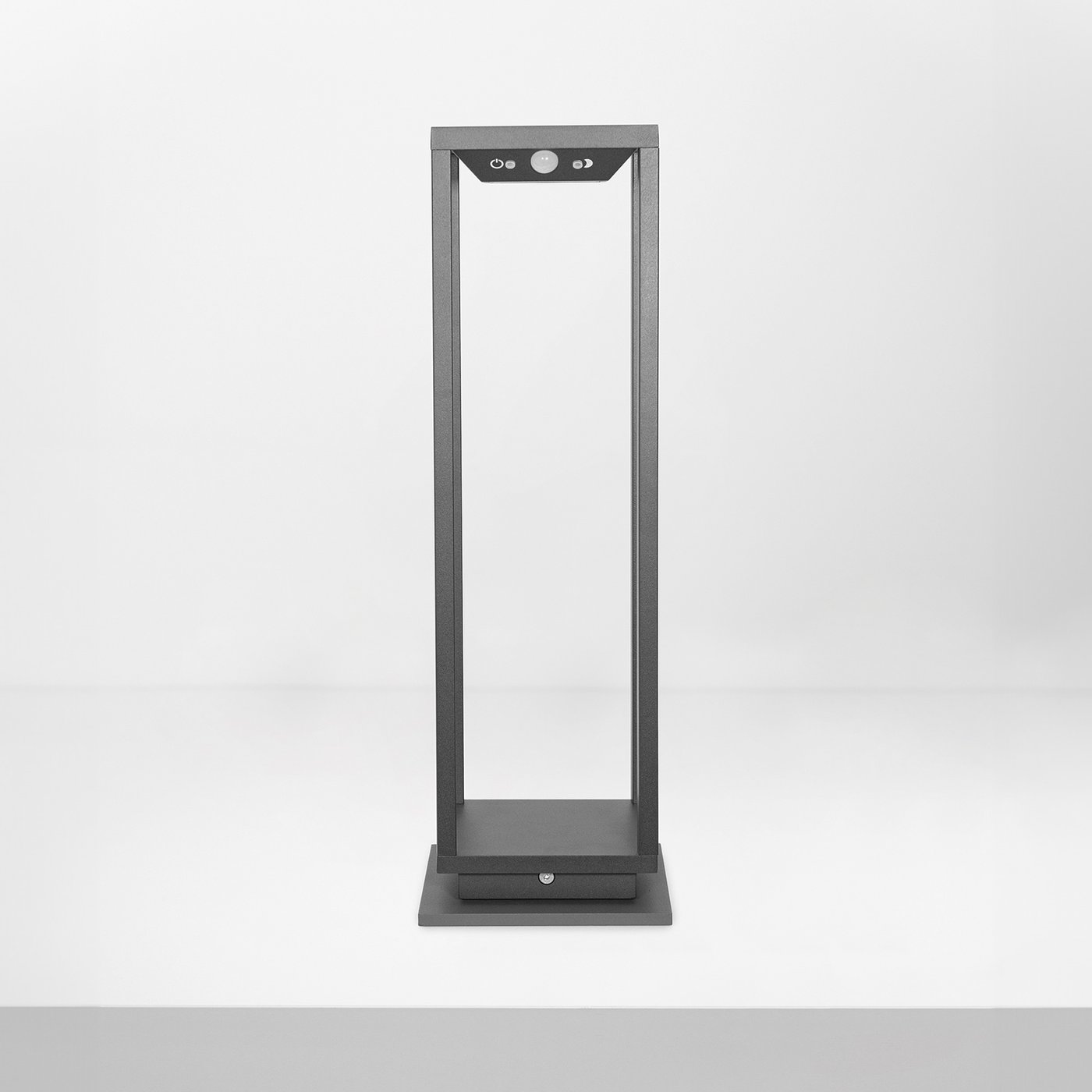 Ailati Lights by Zafferano Home Solar Sockelleuchte, LED dunkelgrau ...