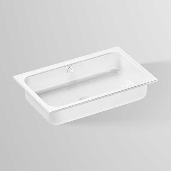 Alape Stream drop-in basin with ProShield, white - 2218700000 | REUTER