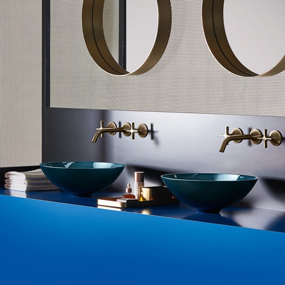 Alape Aqua countertop basin indigo - 3901000093 | REUTER