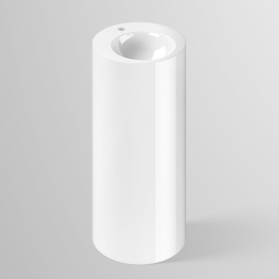 Alape WT.RX floorstanding washbasin with ProShield, white - 4500000000 ...