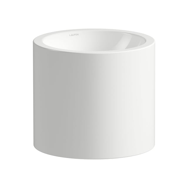 LAUFEN FORM hand washbasin with antibacterial coating, white ...