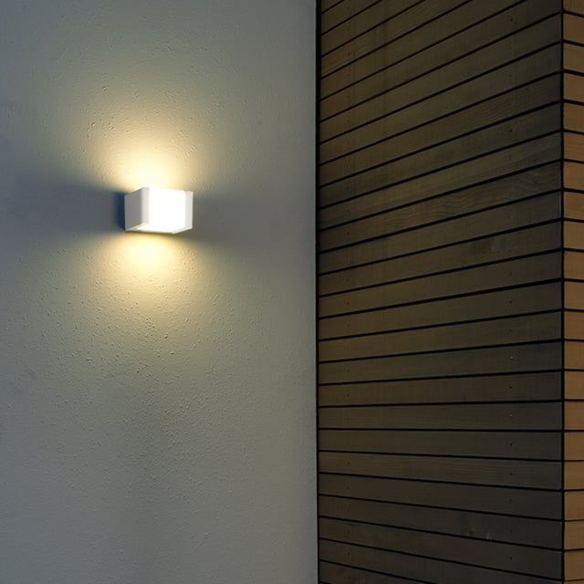 Albert Leuchten Universal wall light, LED dimmable, opaline - 680332 ...
