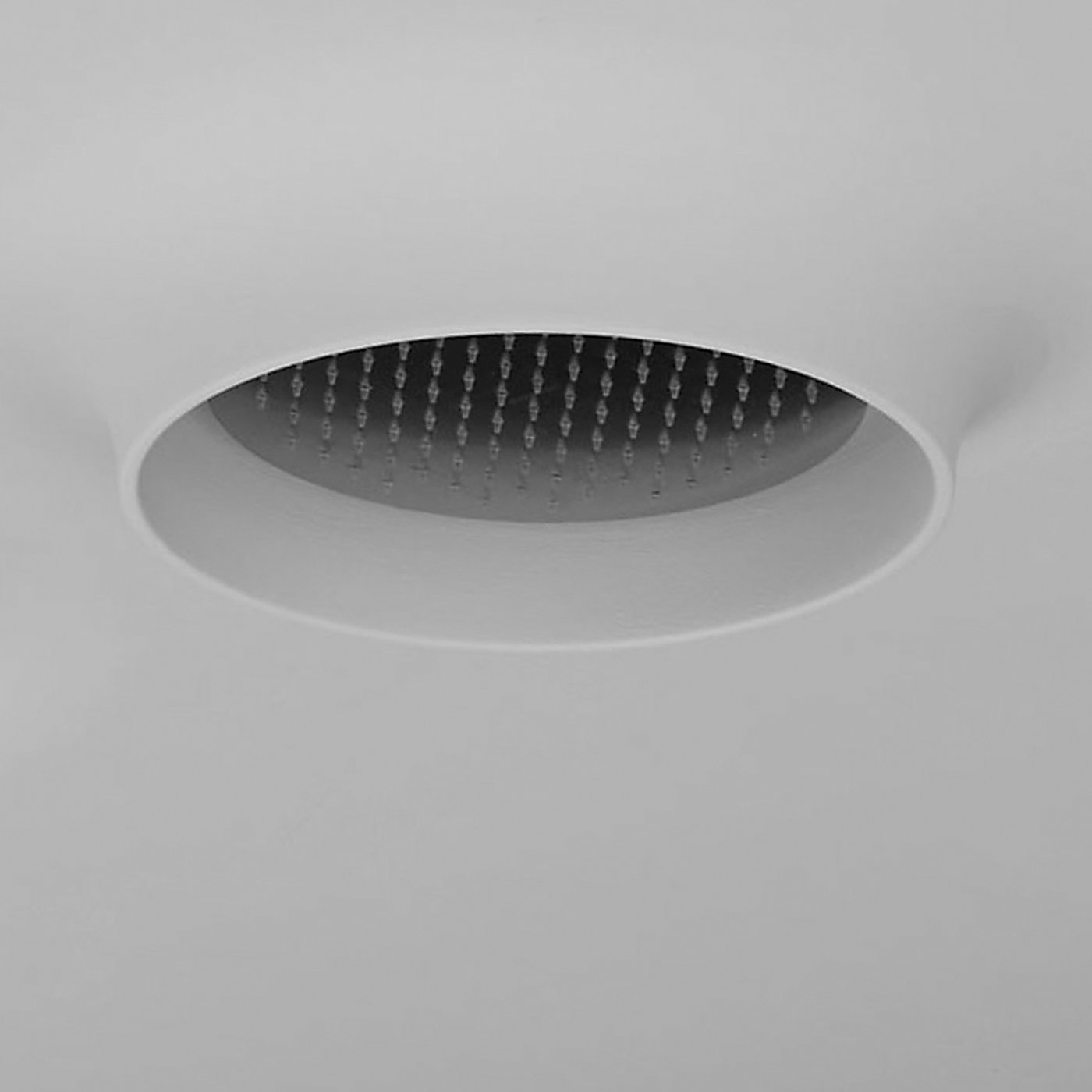 antoniolupi METEO OUT overhead shower, 1 spray mode satin stainless ...