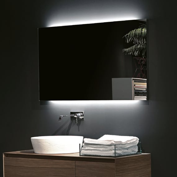 antoniolupi FLASH mirror polished stainless steel - FLASH100W180 | REUTER