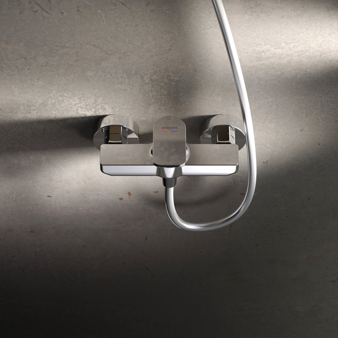 Artiviana Allegro shower mixer for 1 outlet chrome - R07CA000CR | REUTER
