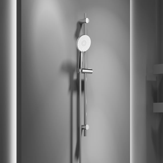Artiviana Allegro Set de douche avec douchette à 3 jets chrome ...