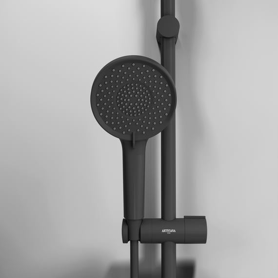 Artiviana Allegro shower system for exposed or concealed mixer matt ...