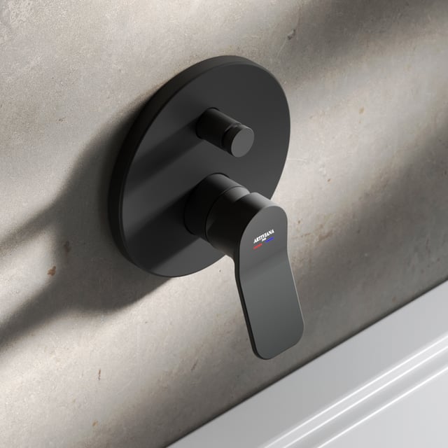 Artiviana Allegro bath/shower mixer for 2 outlets, incl. concealed ...