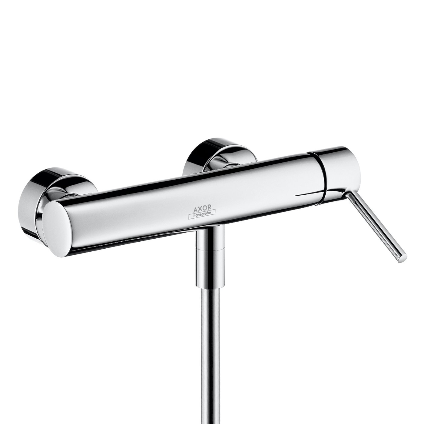 AXOR Starck exposed shower fitting with mixer chrome - 10611000 | REUTER