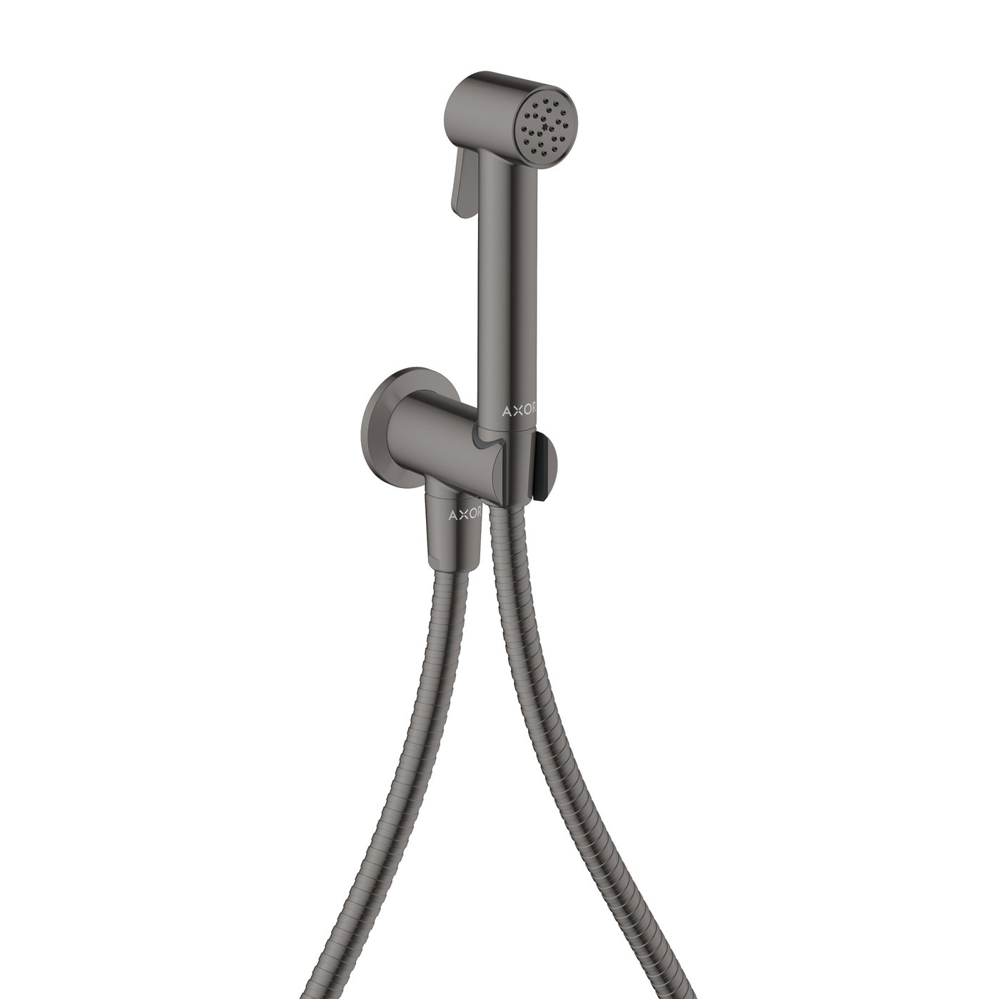 AXOR Bidette bidet spray with EcoSmart, black chrome - 29240330 | REUTER