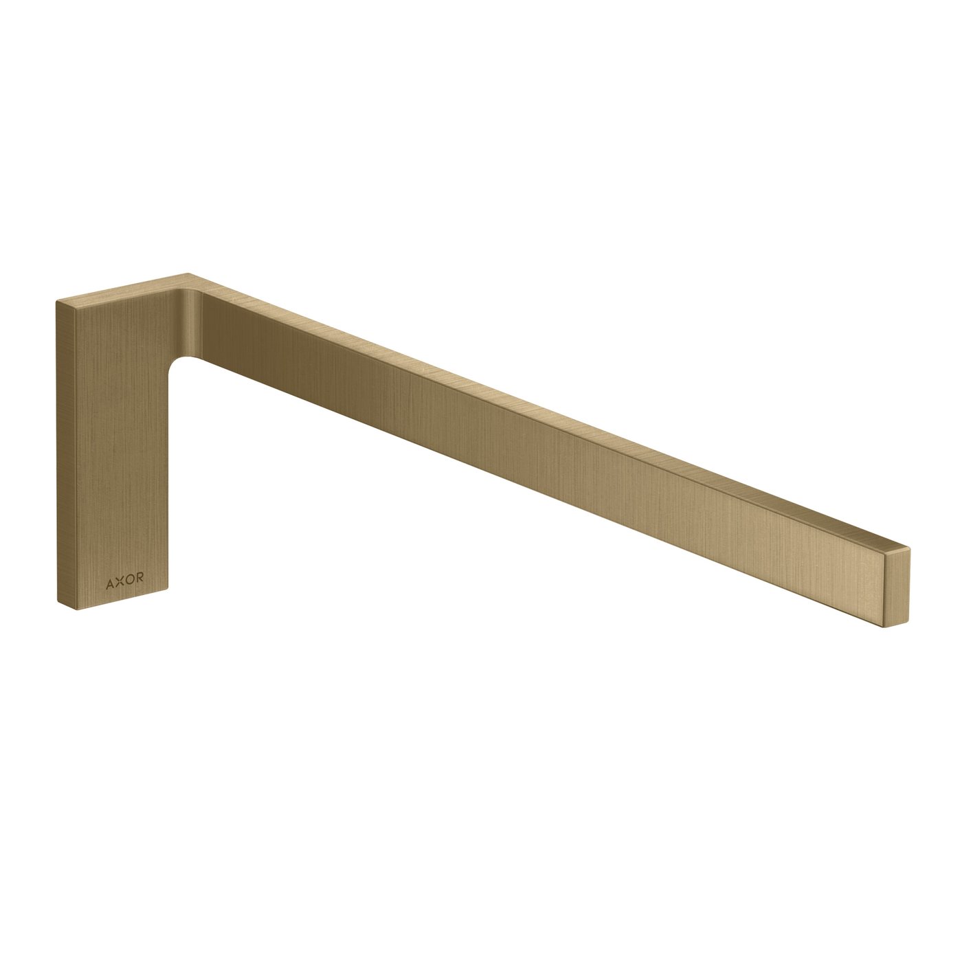 AXOR Universal Rectangular towel bar fixed, brushed bronze - 42626140 ...