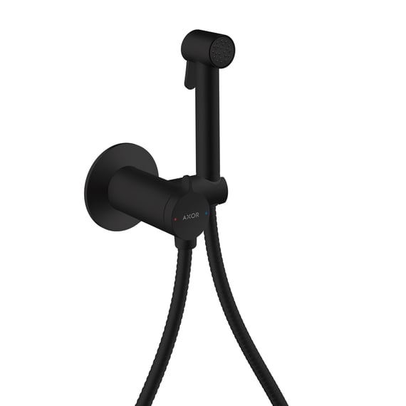 AXOR Bidette bidet spray with EcoSmart, matt black - 29242670 | REUTER