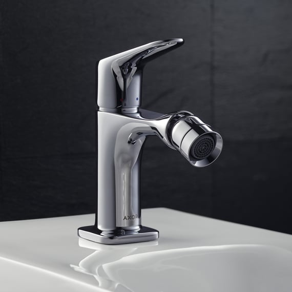 AXOR Citterio M bidet mixer with pop-up waste set, chrome - 34210000 ...