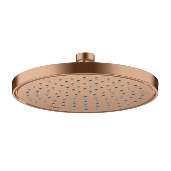 AXOR ShowerSolutions overhead shower, 1 spray mode with EcoSmart ...