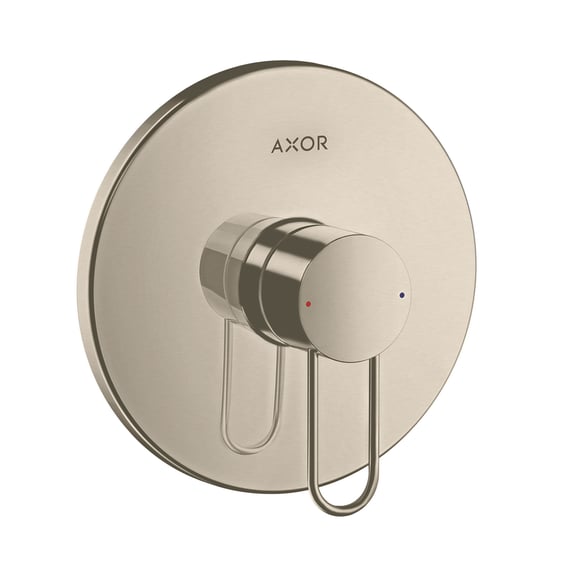 AXOR Uno single-lever mixer, for shower brushed nickel - 38626820 | REUTER