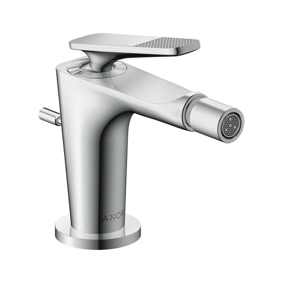AXOR Citterio C bidet fitting Cubic cut with pop-up waste set, chrome ...