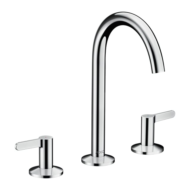 AXOR One basin fitting 170 with push-open waste valve, chrome ...