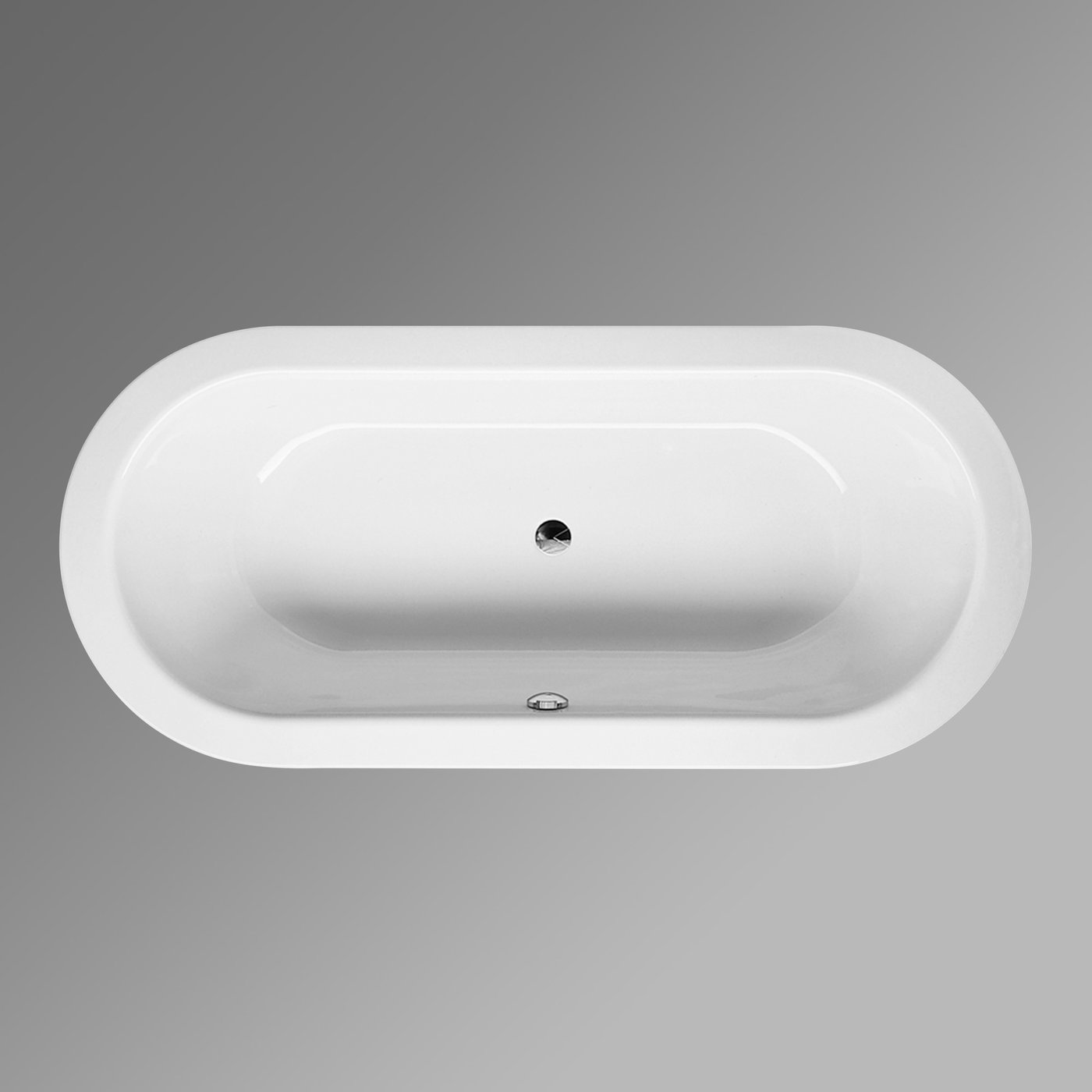 Bette Starlet Oval oval bath with BetteGlaze Plus, with BetteAnti-Slip ...