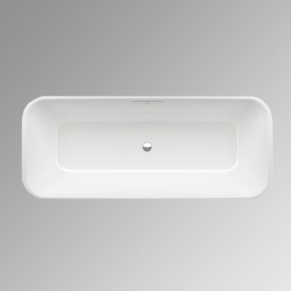 Bette Art freestanding bath, softcube with BetteGlaze Plus, with ...