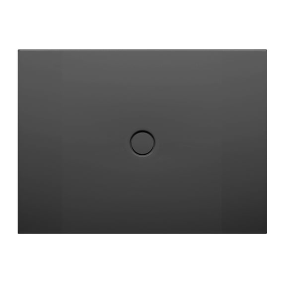 Bette Floor rectangular/square shower tray with support, raven - 1261 ...