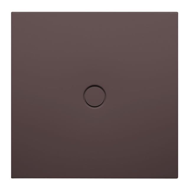 Bette Floor rectangular/square shower tray with BetteGlaze Plus, slate ...