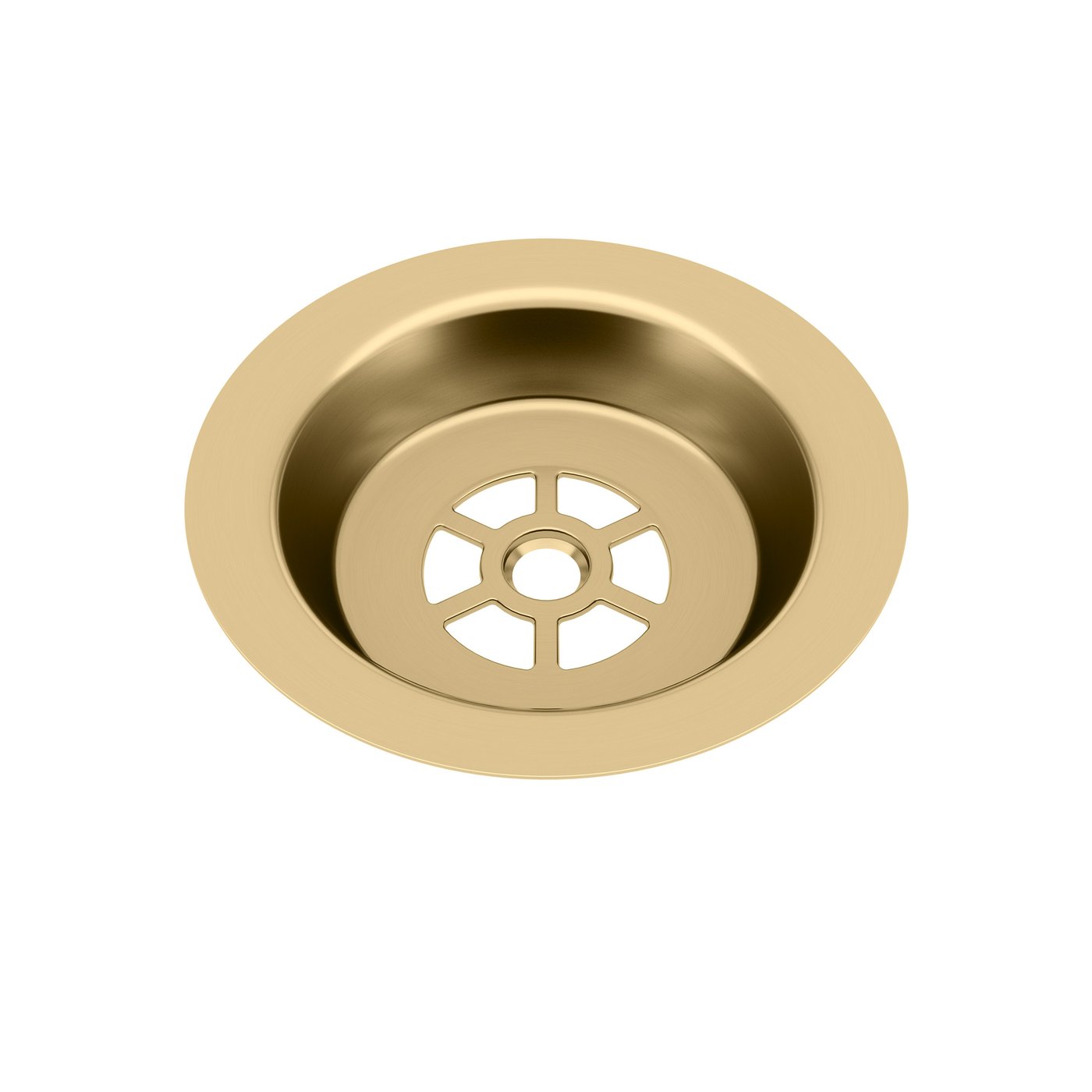 Blanco waste and overflow set for double bowls satin gold - 203477 | REUTER