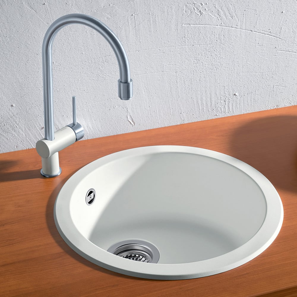 Blanco Rondo kitchen sink matt white - 511621 | REUTER