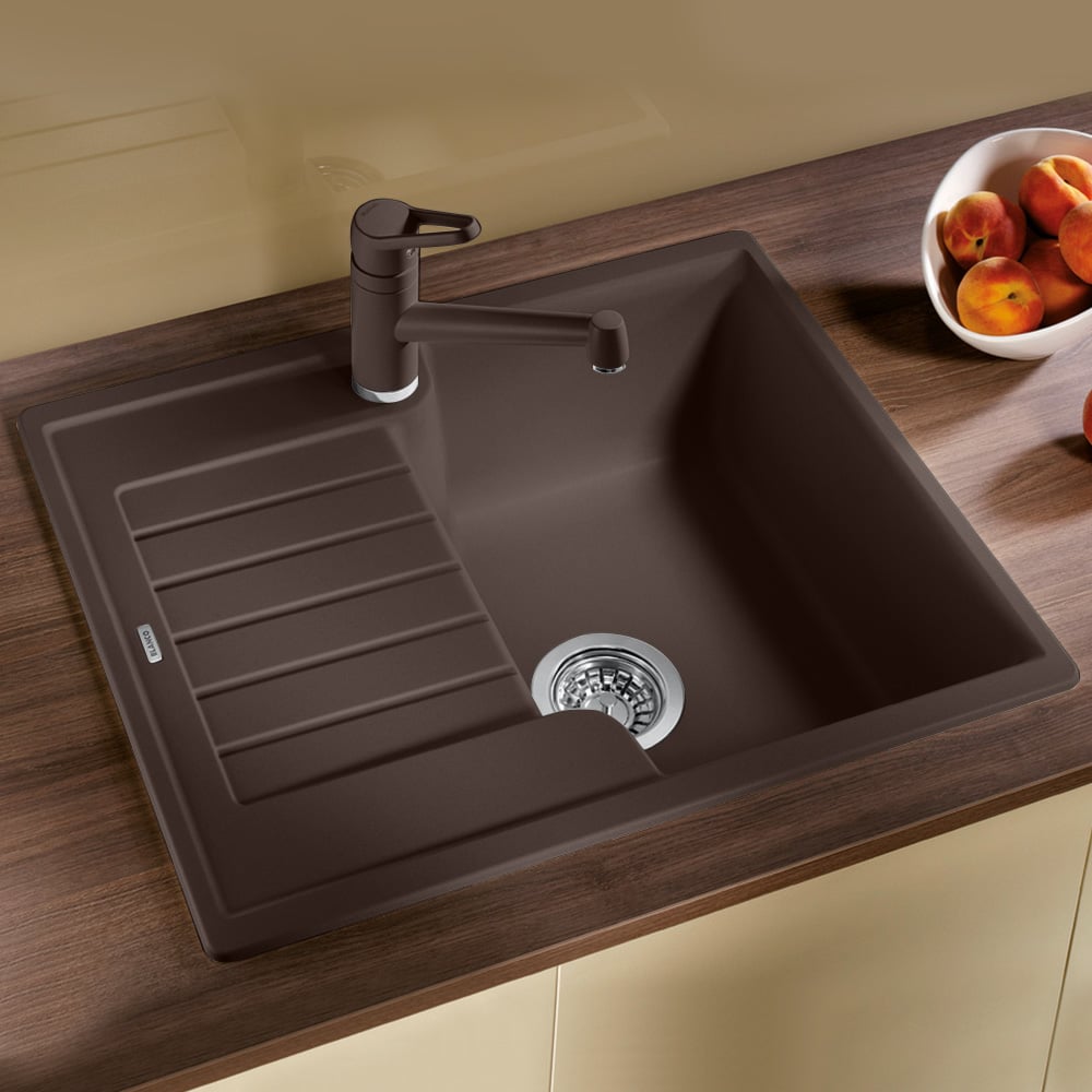 Blanco Zia kitchen sink matt coffee - 516927 | REUTER