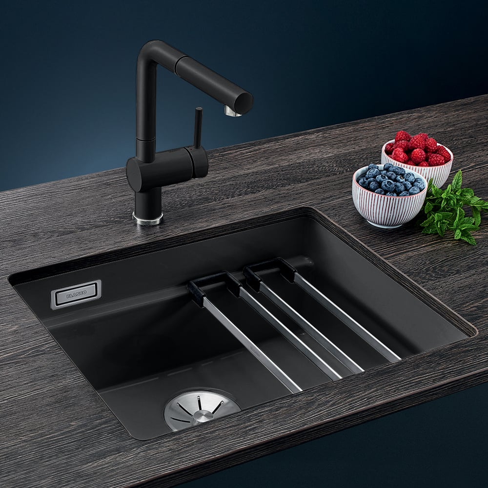 Blanco Etagon kitchen sink black - 525155 | REUTER