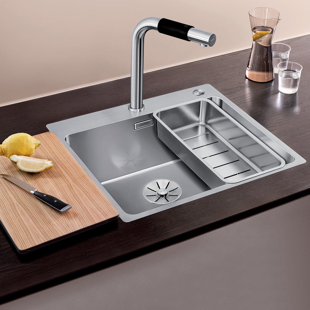 Blanco Andano kitchen sink stainless steel silk gloss - 525245 | REUTER