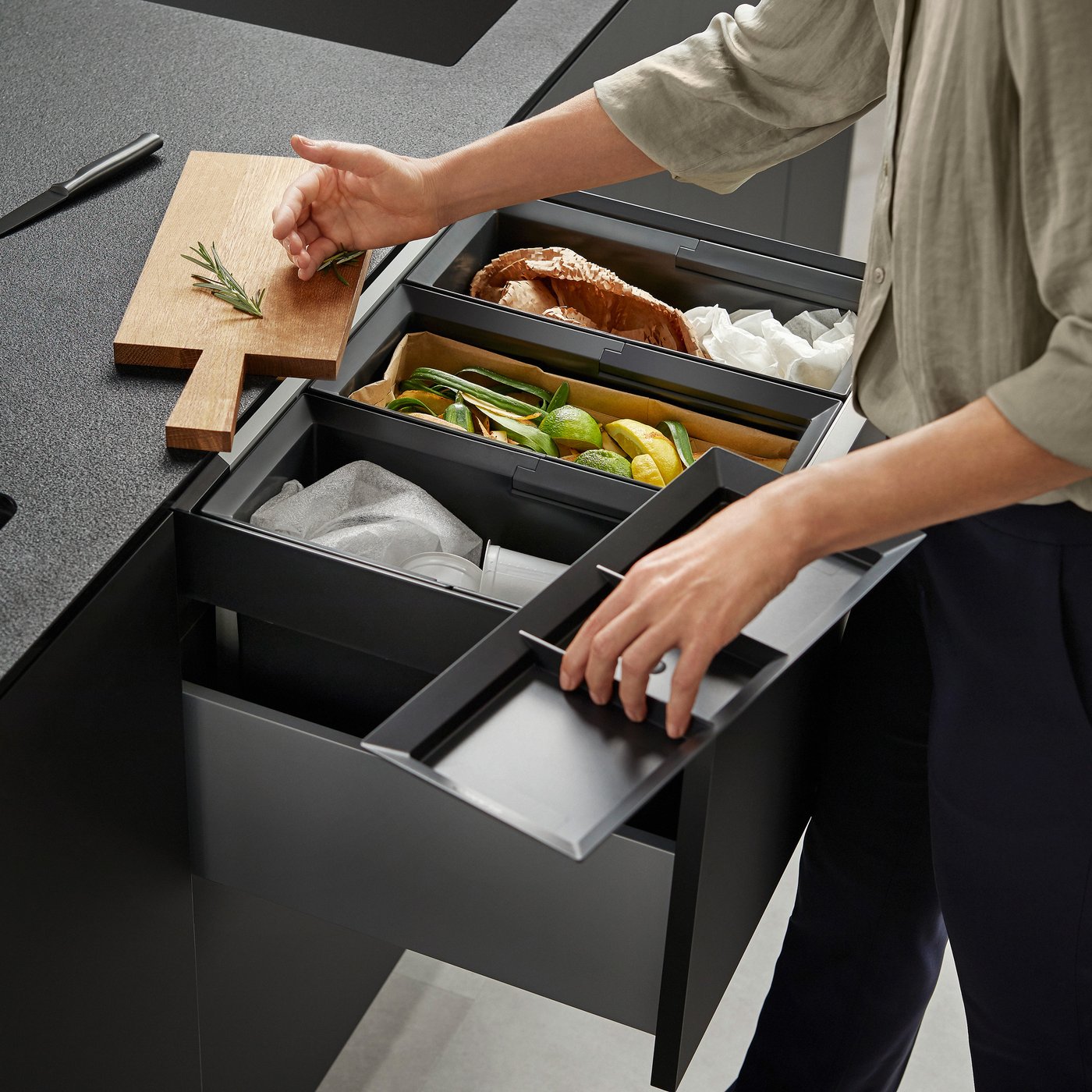Blanco Flexon II Abfallsystem, für 60 cm Unterschrank - 526642 | REUTER