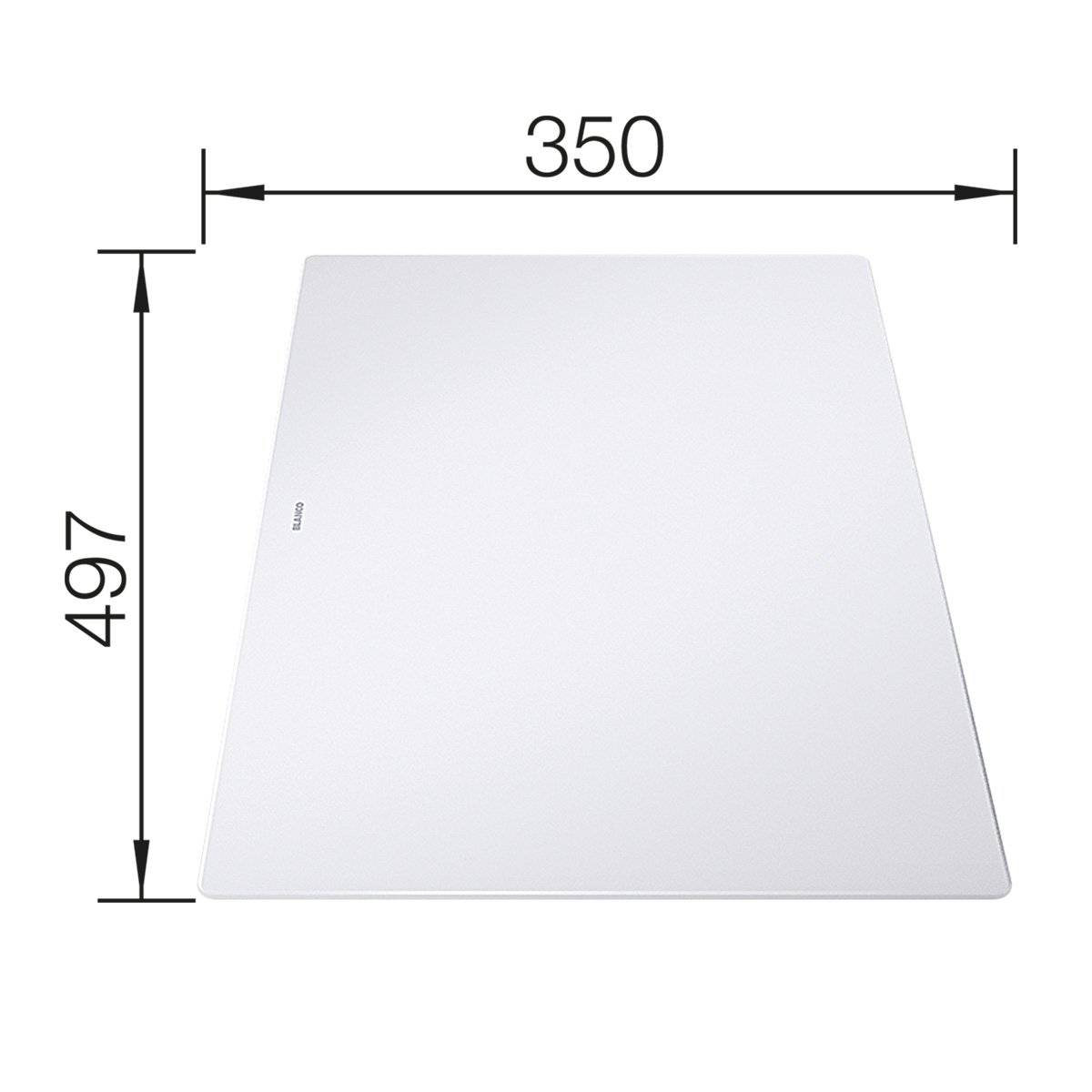 Blanco Axia kitchen sink with glass chopping board, matt black - 525846 ...