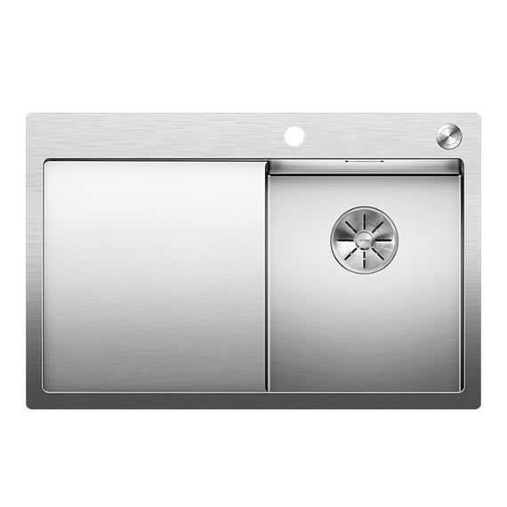 Blanco Claron kitchen sink stainless steel silk gloss - 521623 | REUTER