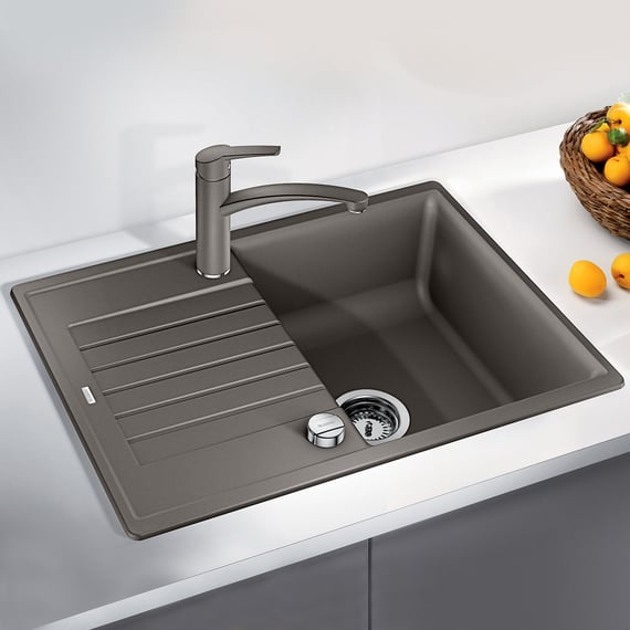 Blanco Zia kitchen sink matt volcano grey - 527379 | REUTER