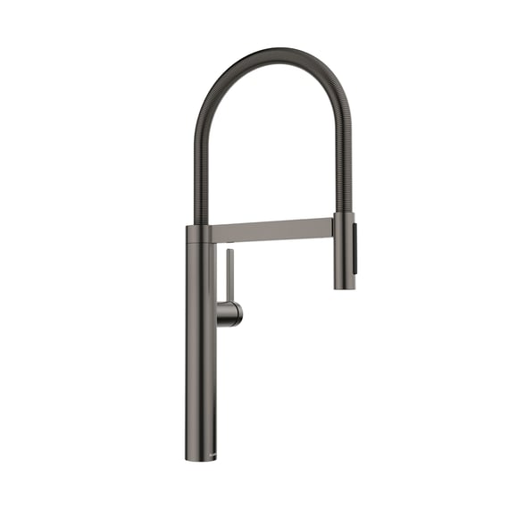 Blanco Blancoculina II kitchen fitting, swivelling satin dark steel ...