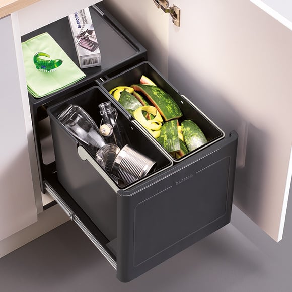 Blanco Botton Pro waste separation system, for 45 cm undercounter unit ...
