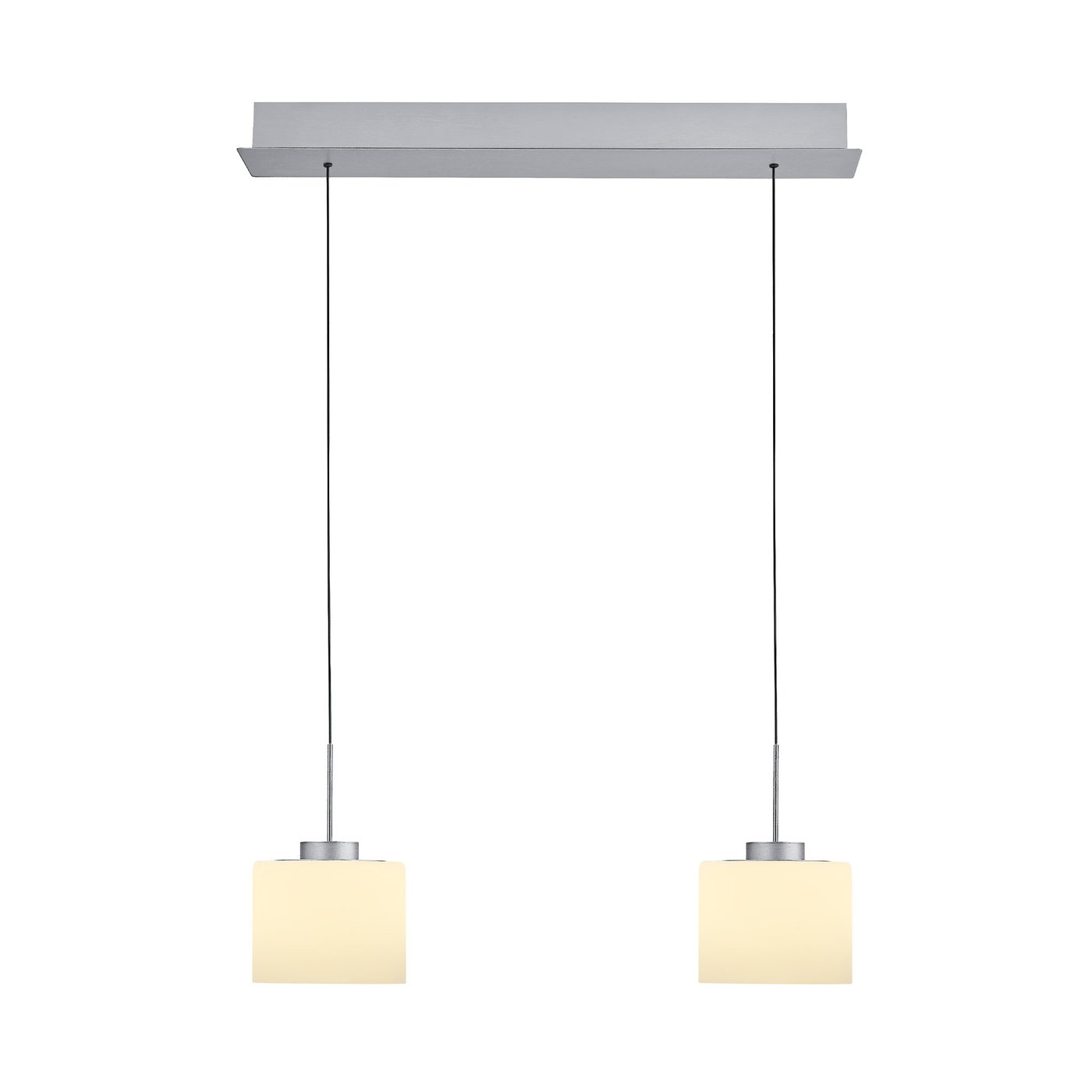 HELL Abby pendant light LED, 2 heads with remote control dimmable ...