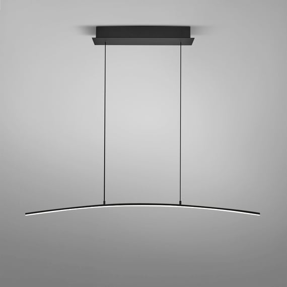 HELL SIRA LED pendant light with CCT black - 20631/1-06 | REUTER