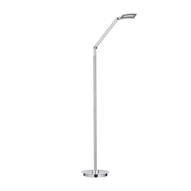 HELL EVOLO Stehleuchte, LED dimmbar, nickel matt/chrom - 60538/1-92 ...