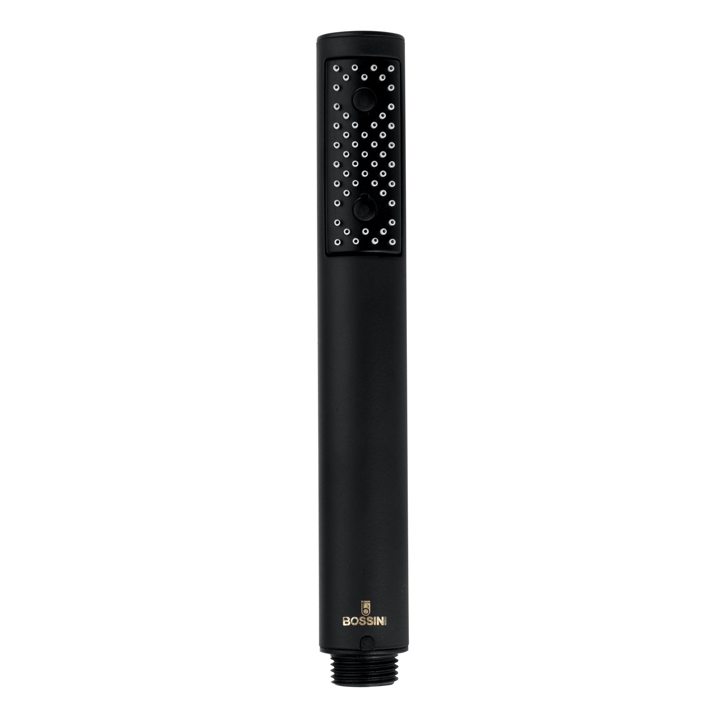 Bossini Zen hand shower set with wall elbow and bracket, 1 spray mode ...