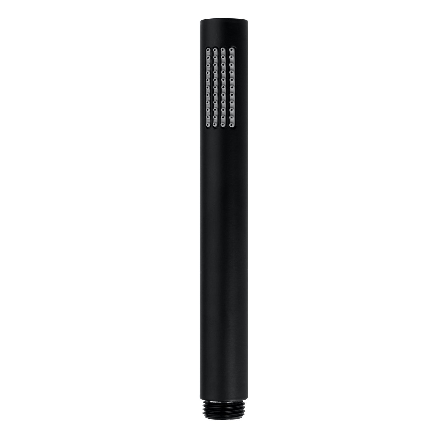 Bossini Zen hand shower set with shower rail, 1 spray mode matt black ...