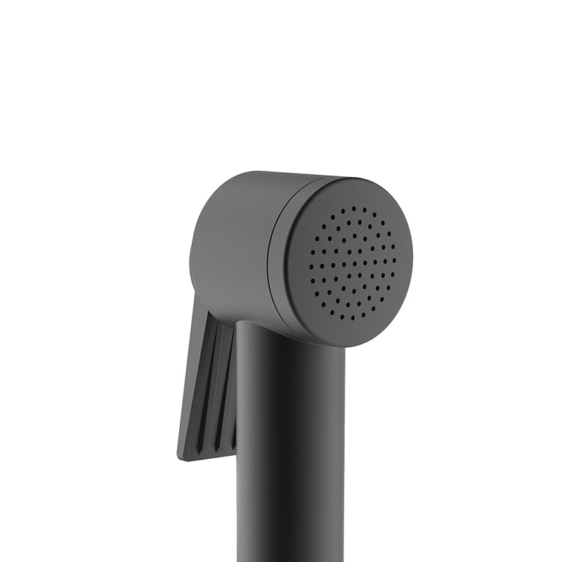 Bossini Paloma Flat bidet mixer matt black - E34003B00073015 | REUTER