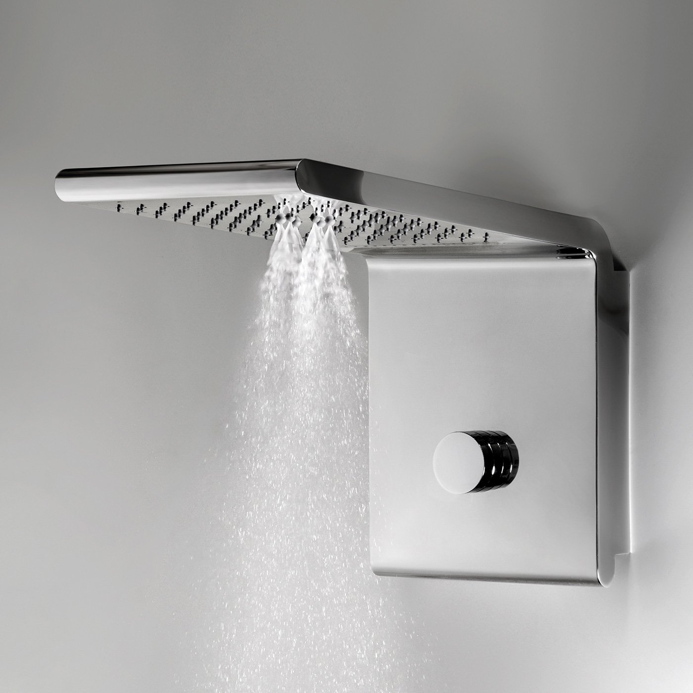 Bossini Syncro overhead shower, 3 spray modes chrome - I00590000030005 ...