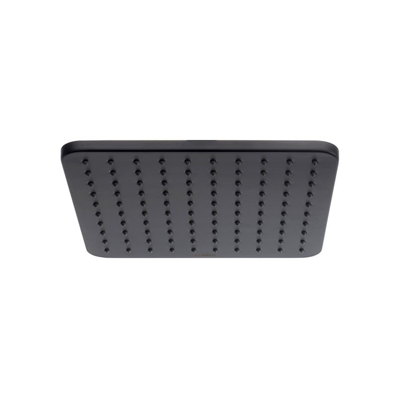 Bossini Cosmo overhead shower, 1 spray mode matt black ...
