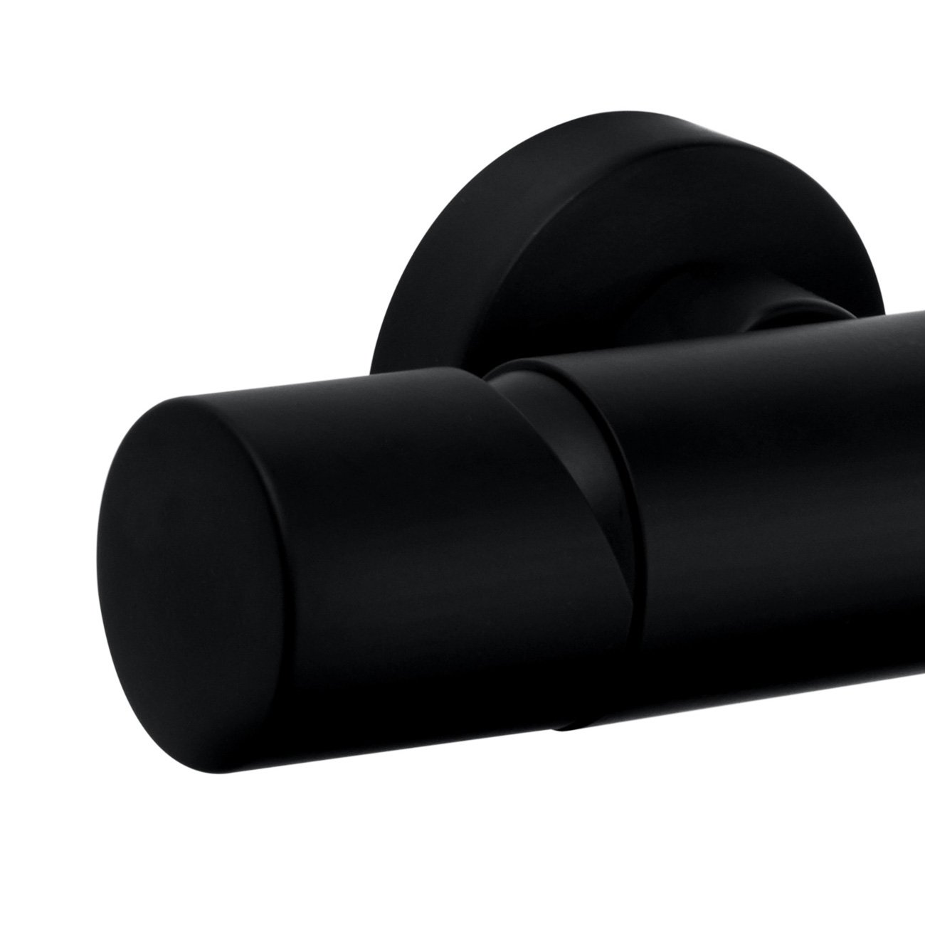 Bossini Teo exposed shower fitting with mixer matt black - Z005130073 ...
