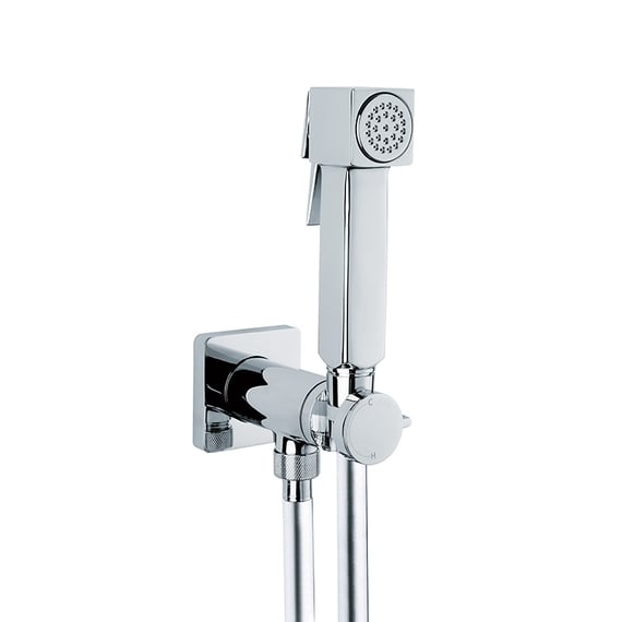 Bossini Cube bidet spray chrome - E38003B00030015 | REUTER
