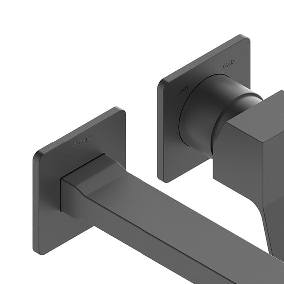 Bossini Aki basin fitting matt black - Z00731000073005 | REUTER