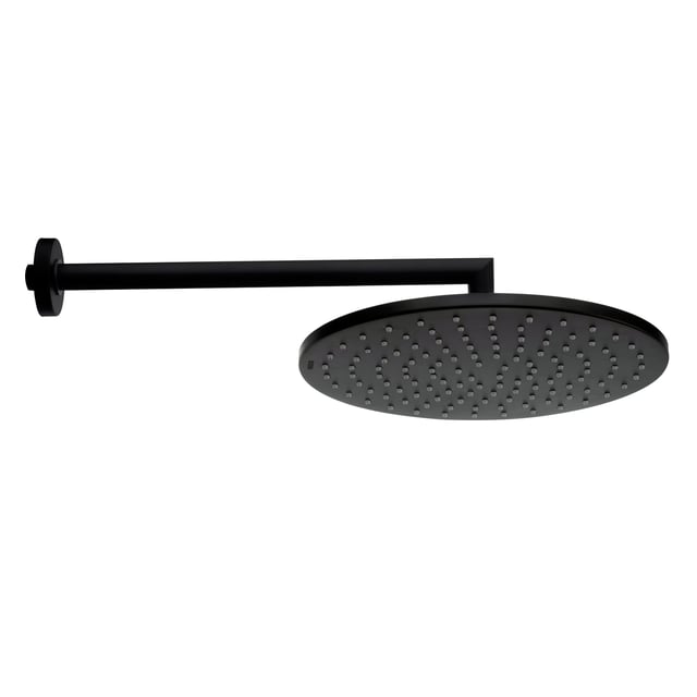 Bossini Cosmo overhead shower, 1 spray mode matt black ...