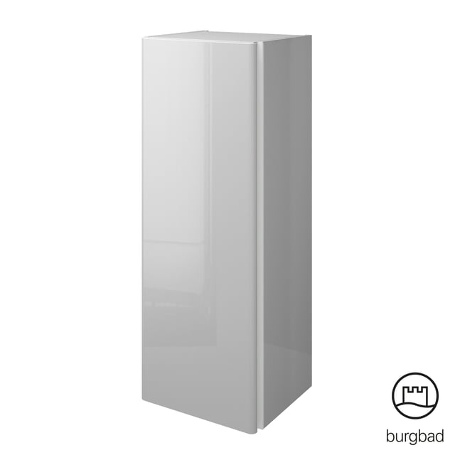 Burgbad Iveo wall-mounted unit, 1 door white high gloss - UHHY035LF2833 ...
